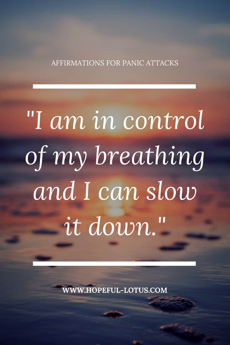 Positive Affirmations for Anxiety Disorders - Through the Phases