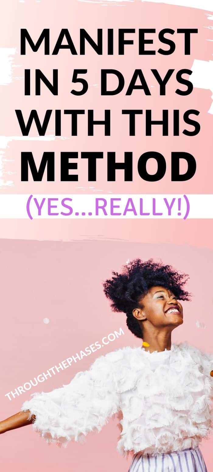 How to Manifest in 5 Days with the 5×55 Manifestation Method - Through ...