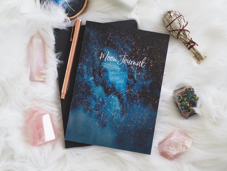 A Guide to Moon Journaling for Sacred Self Care - Through the Phases