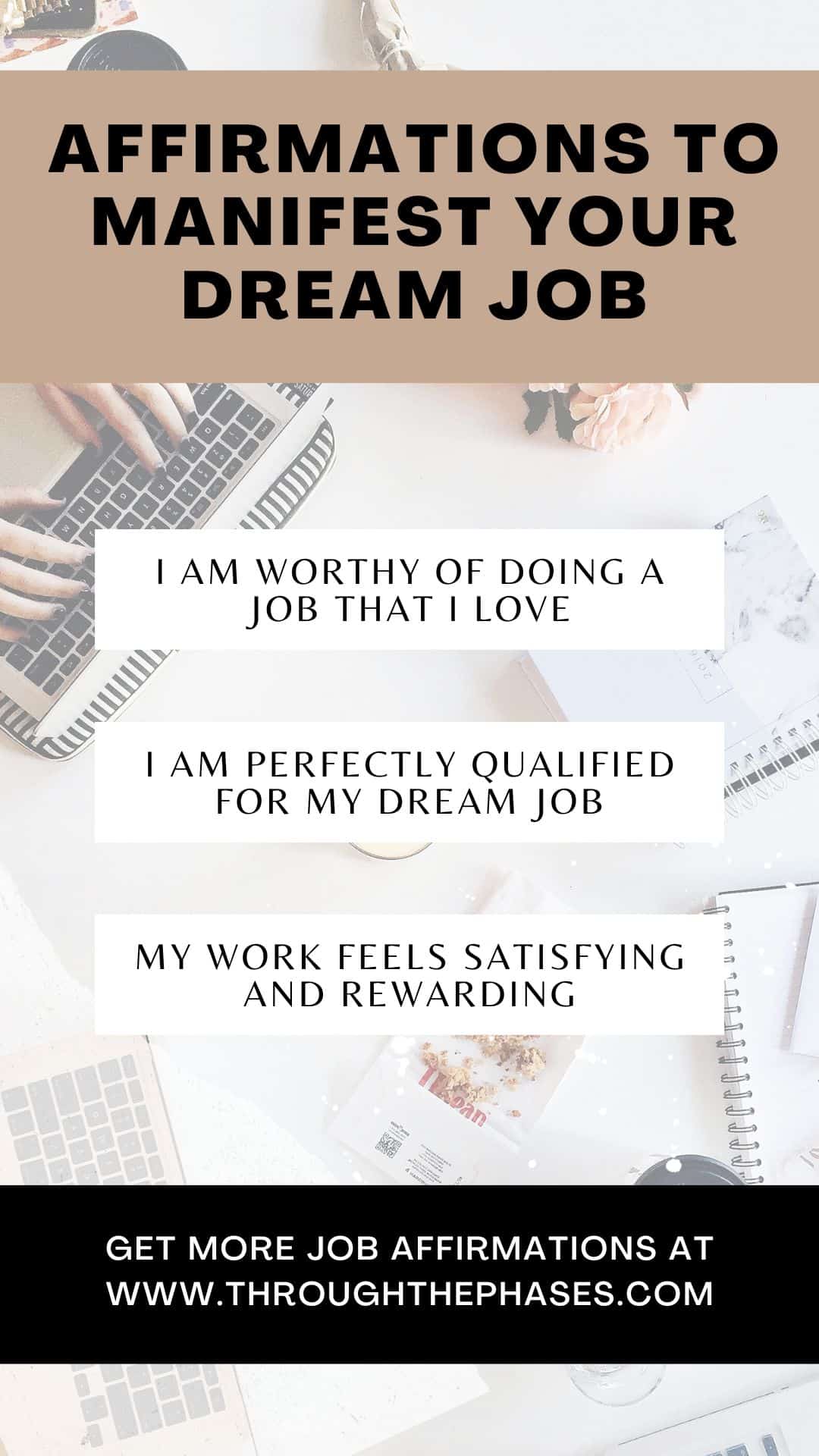87 Powerful Affirmations for Manifesting a Job or New Career - Through ...