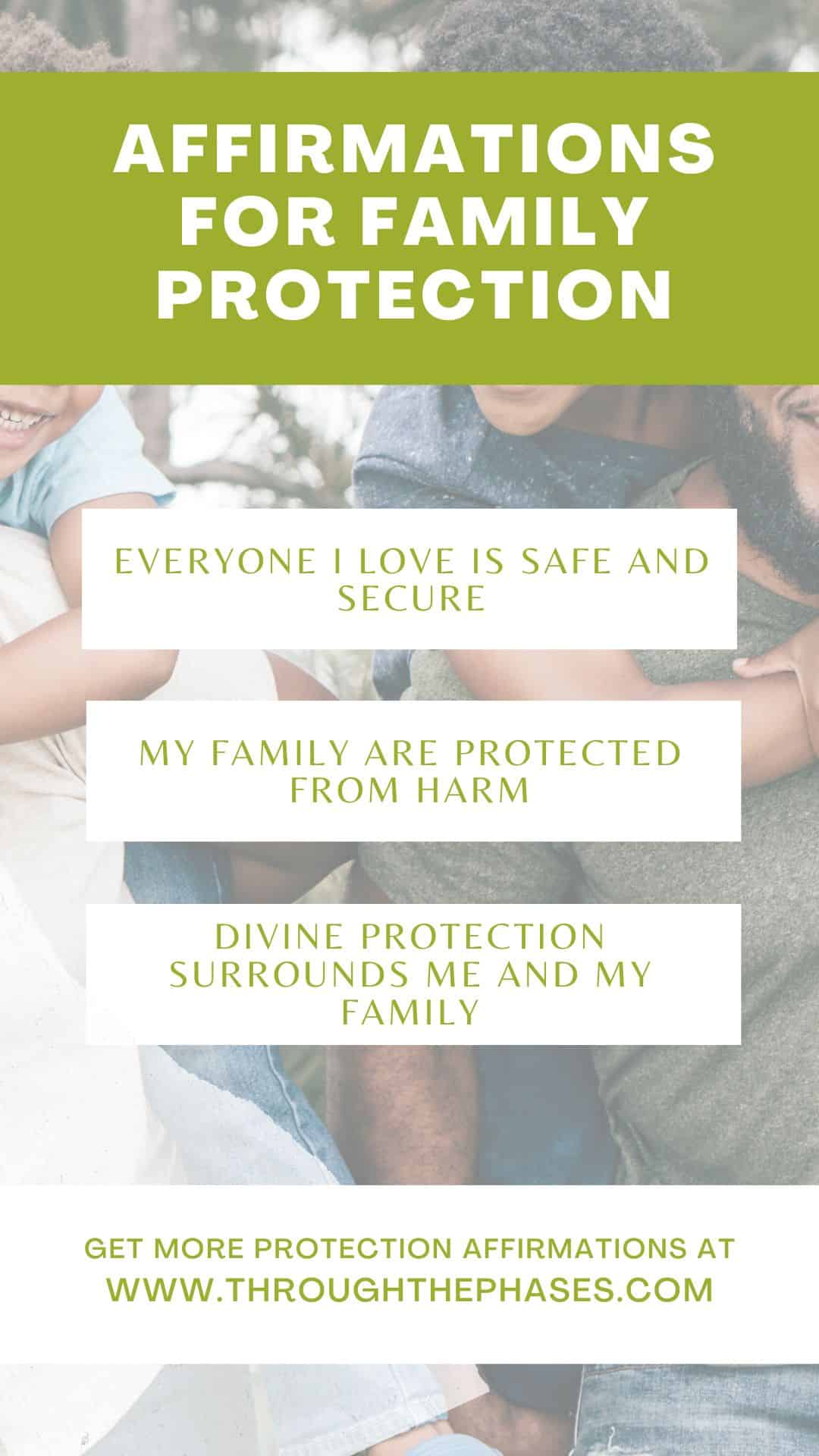 84 Best Protection Affirmations for Safety and Grounding - Through the ...