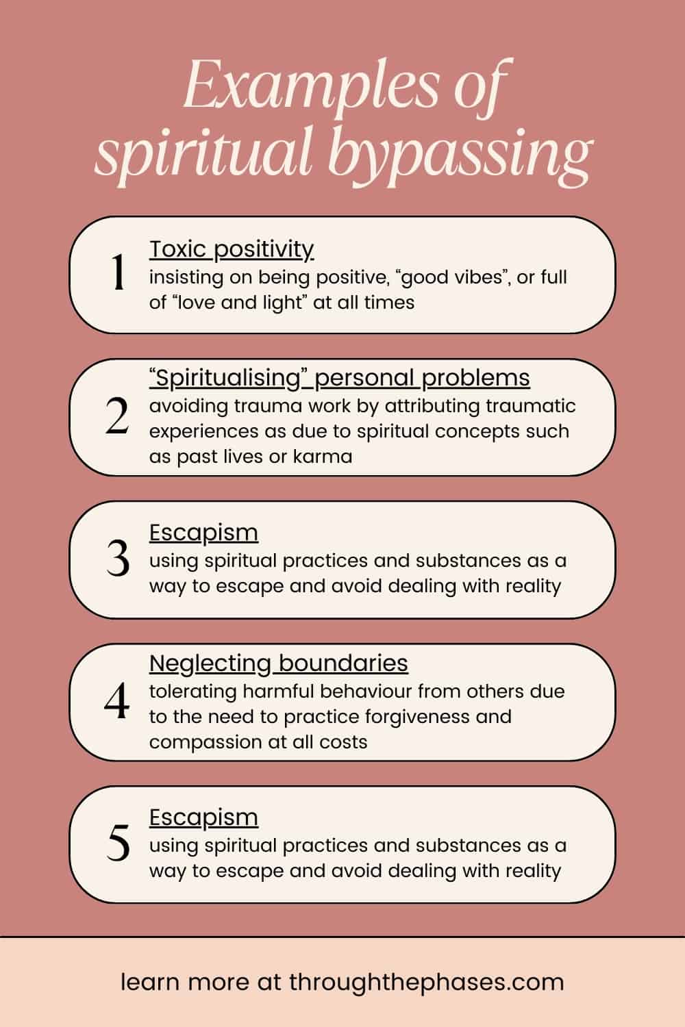 What Is Spiritual Bypassing? And How to Avoid It - Through the Phases