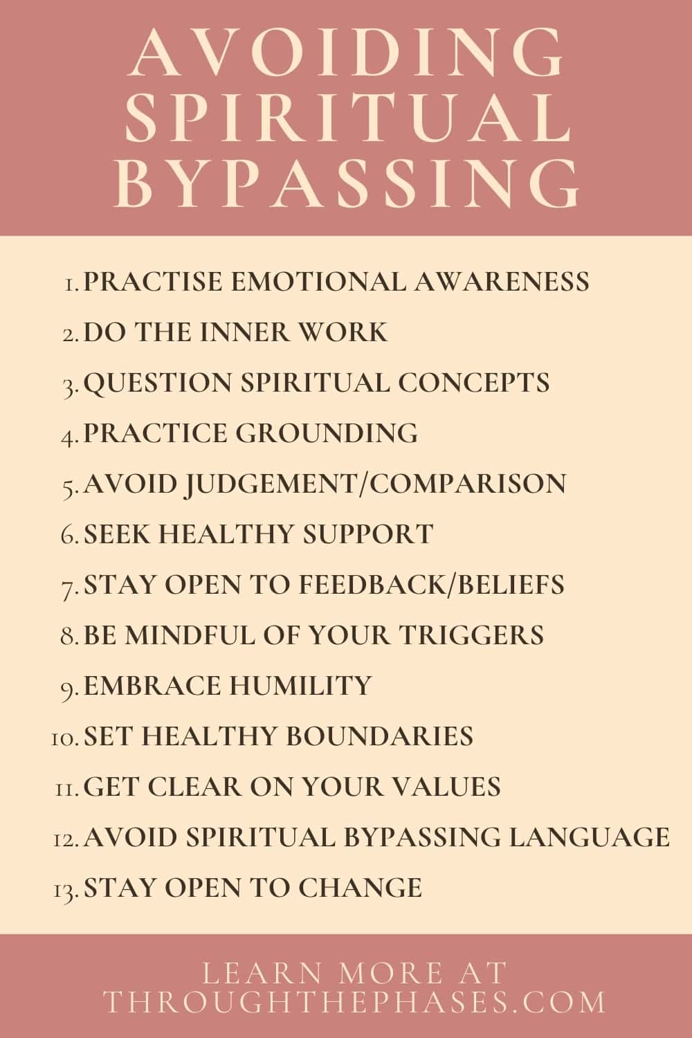 What Is Spiritual Bypassing? And How to Avoid It - Through the Phases